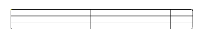 Creating a thick line in table border in EngageOne Designer
