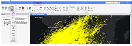 MapInfo Pro 2021 and Time Series Functionality