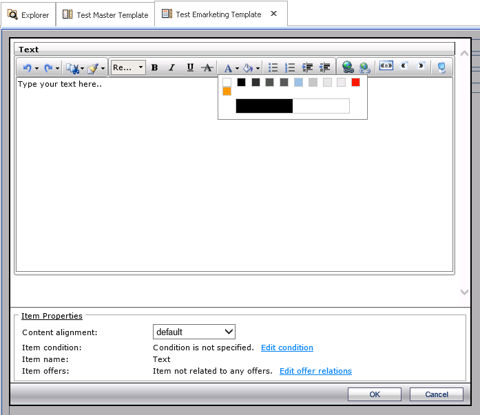 Portrait Dialogue. How to add new colors for text items in the e ...