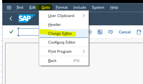 Adding or modifying long texts on existing order in Automate Studio
