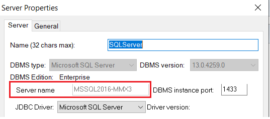 Incorrect Sql Server Server Name In Director
