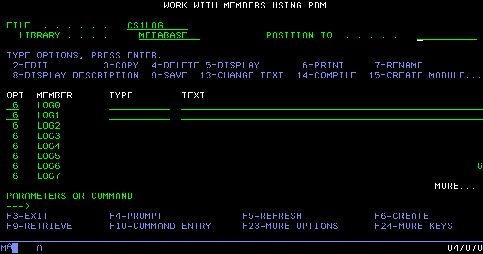 How to view/copy Change Selector logs from IBM i