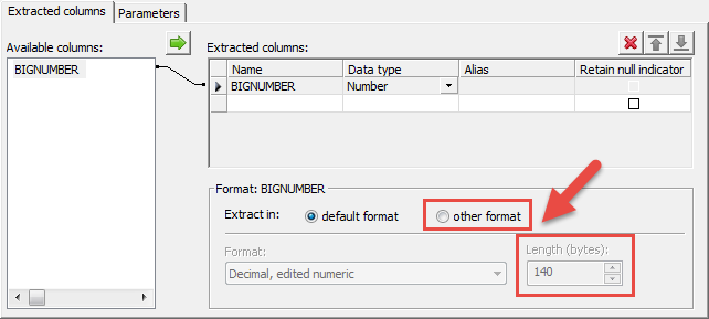 DBIOCDFM performance warning with Oracle NUMBER columns