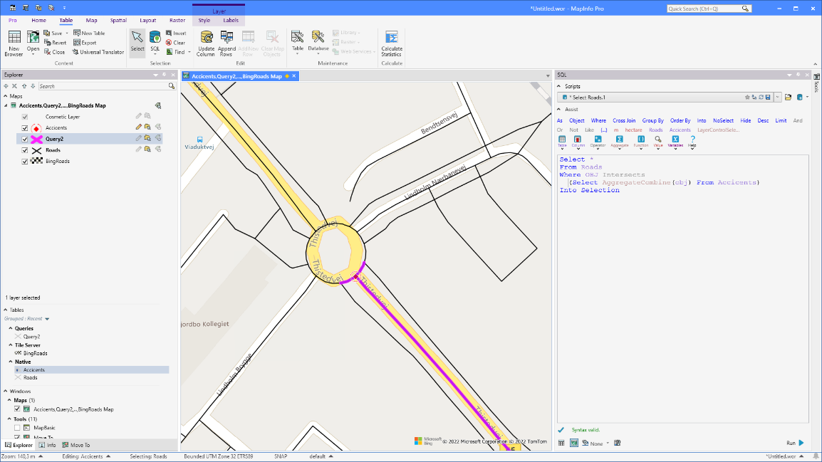 How To Extract Count Of Lines That Intersects On Particular Pre Identified Point