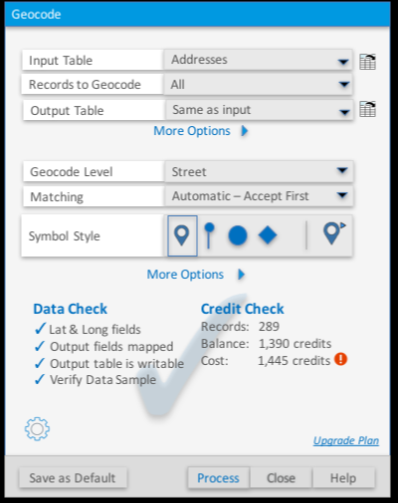 Understanding the new Geocoding and GeoZone features in MapInfo Pro 17