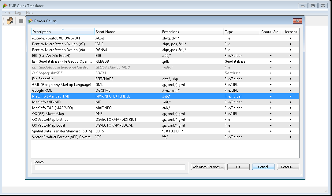 Understanding The File Size Limits For The Nativex Extended Format Tab Format In Mapinfo Pro 17