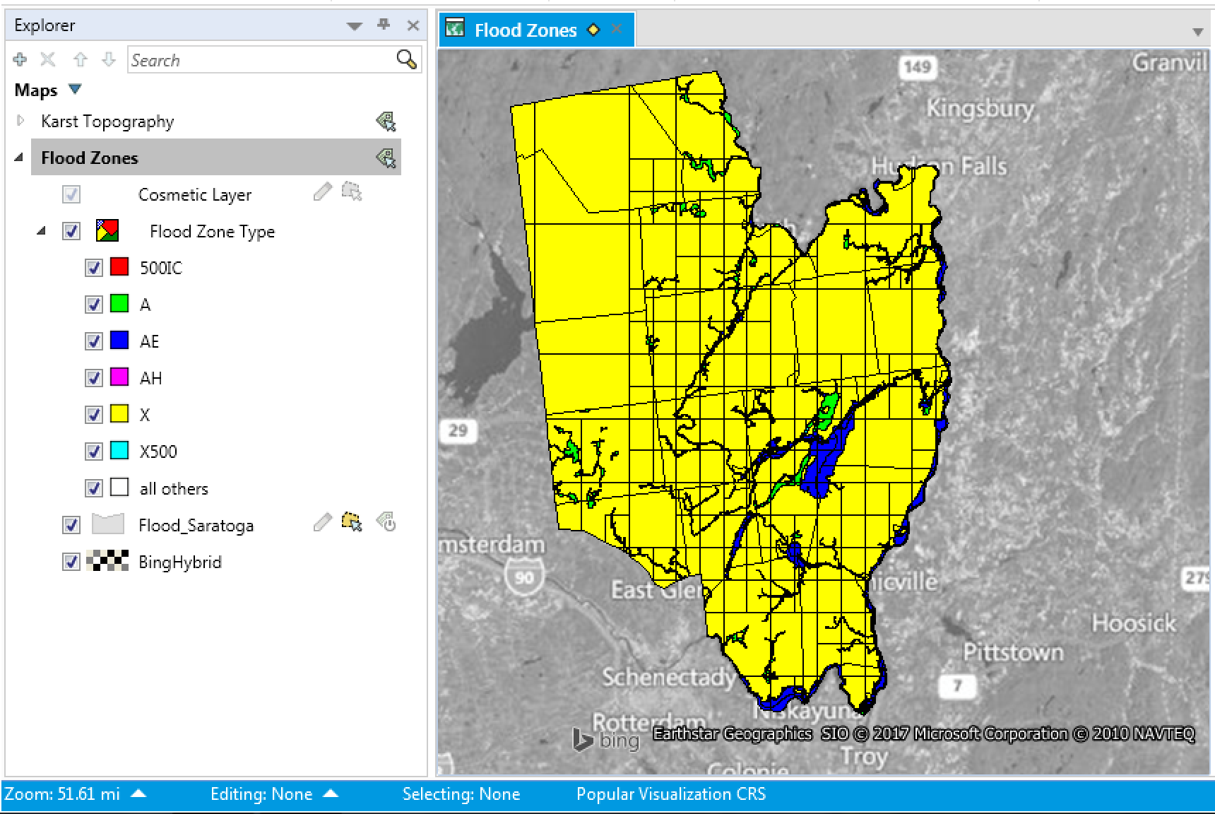 Controlling the display of Individual Theme layers in MapInfo Pro 17