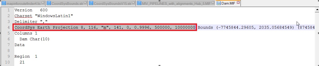 Converting a map in non-earth projection to a real-world projection using MapInfo Professional