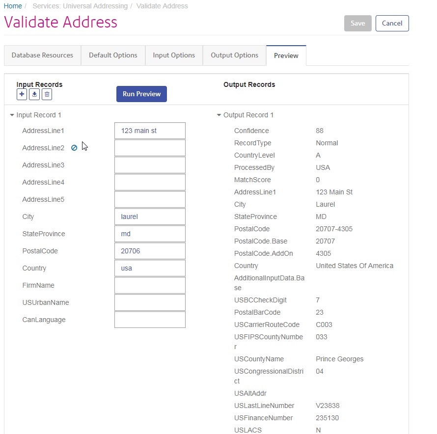 How to access ValidateAddress Service using the Management Console URL ...