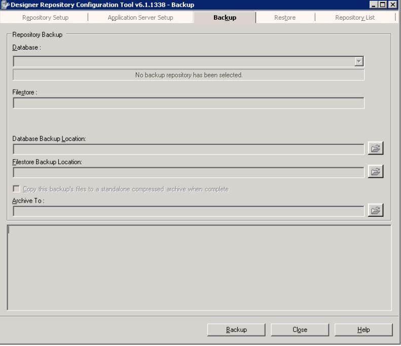 Repository Configuration Tool (RCT) going unresponsive in EngageOne Designer