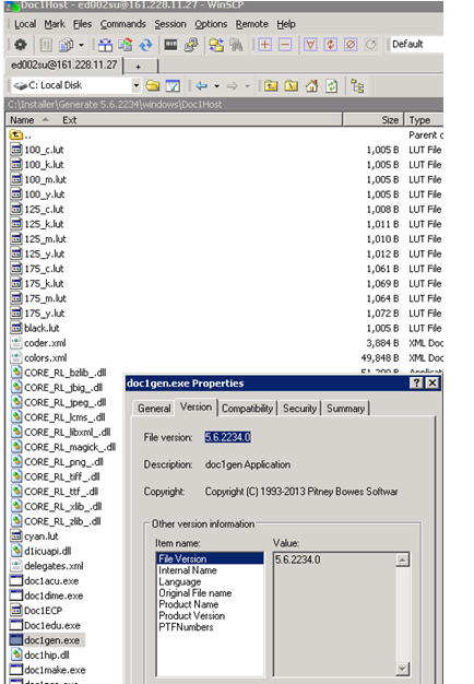 DOC1 Generate - How to determine the DOC1GEN version installed in Unix ...