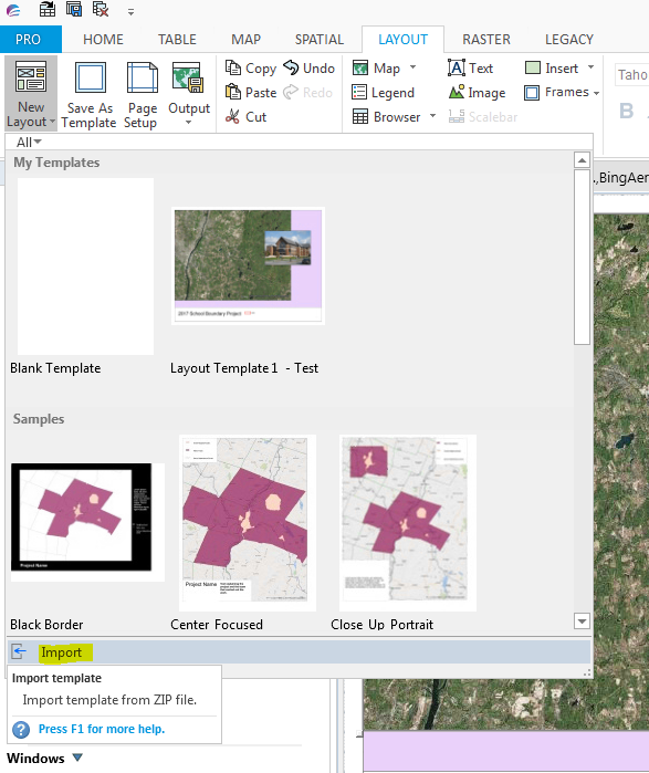 Understanding How To Create And Share Layout Templates In Mapinfo Pro 170
