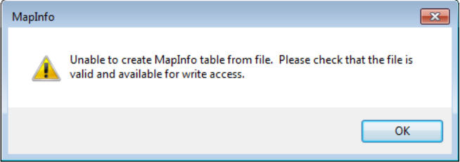 Jet Engine Errors At Startup Or Errors When Opening Microsoft Files In Mapinfo Pro 32 Bit