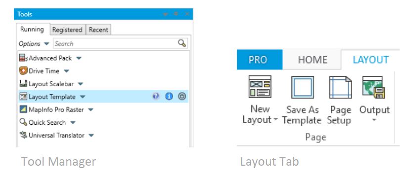 Layout Templates in MapInfo Pro v17 and Higher