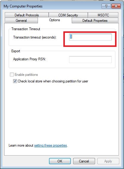 Import Of Microsoft Distributed Transaction Coordinator Ms Dtc Transaction Failed Message In