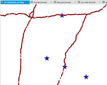 Creating points where polylines from 2 separate tables intersect using MapInfo Pro and the ...