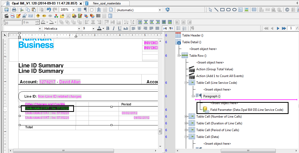 Mismatch In The Length Of The Field Observed Between Data Format And Publication View In