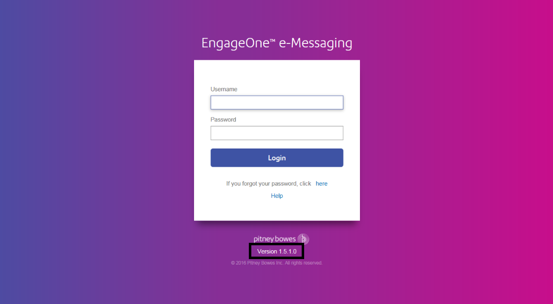 How to know the version/patch of EngageOne Digital Delivery
