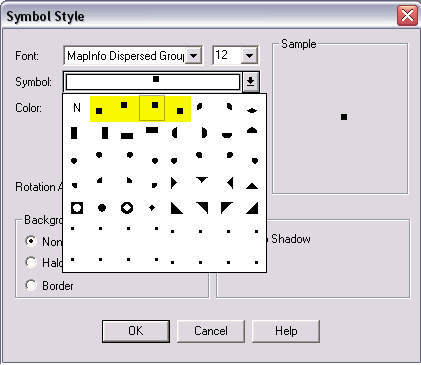 Understanding MapInfo Professional and use of the Dispersed Group ...