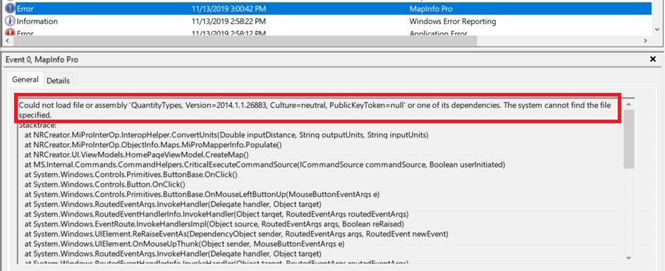 Resolving Mapinfo Pro Crash When Uploading Map With Spectrum Map Uploader