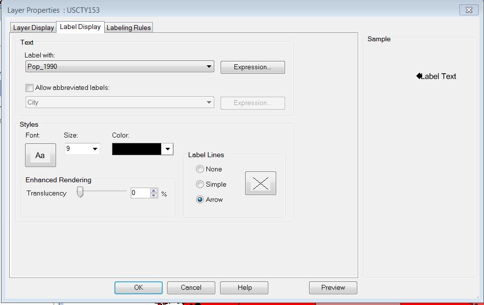 Display A Float Data Type As A Percentage In A Label Using Mapinfo Pro