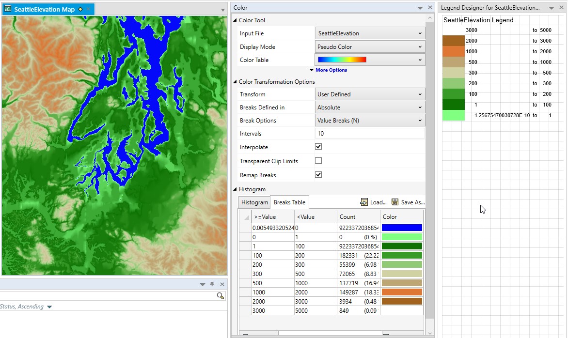 How to control the rounding of values in the MapInfo Pro Advanced Legend