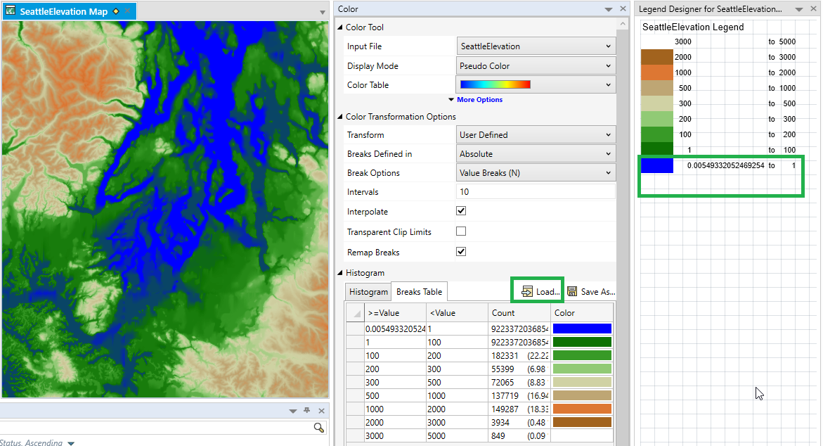 How to control the rounding of values in the MapInfo Pro Advanced Legend
