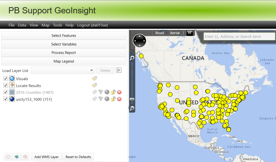 How to change the color of objects in GeoInsight