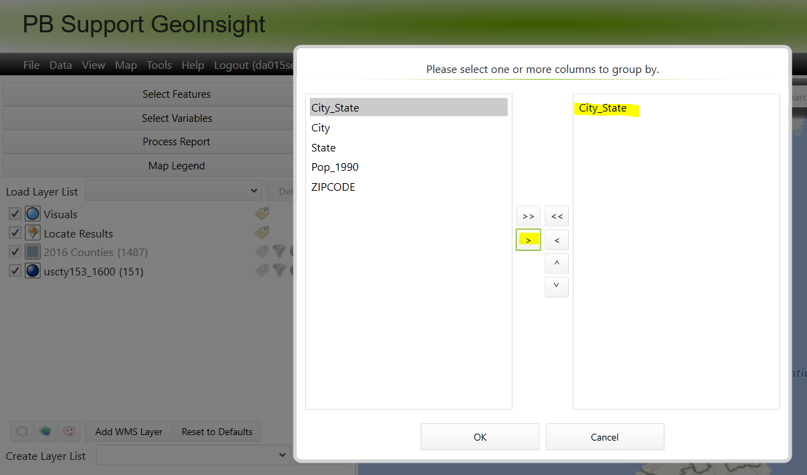 How to change the color of objects in GeoInsight
