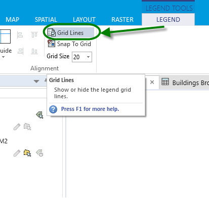 Toggling Legend Grid Lines using MapInfo Pro and MapBasic