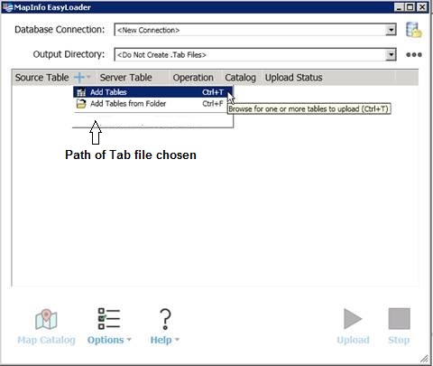 Setting up a PostgreSQL Server and then upload MapInfo .tab files using MapInfo EasyLoader ...