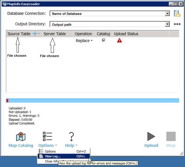 Setting up a PostgreSQL Server and then upload MapInfo .tab files using MapInfo EasyLoader ...
