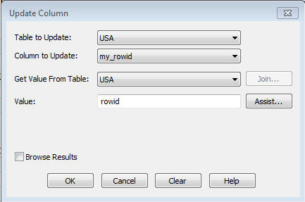 Using the Update Column Function in MapInfo Pro