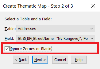 Using the new conditional IIf() MapBasic function in MapInfo Pro