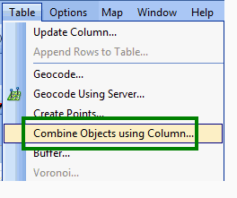 How to combine separate map objects into a single object in MapInfo Pro