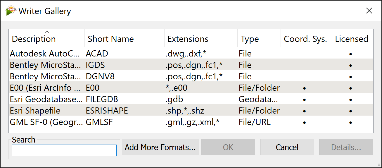 Using the MapInfo Pro Universal Translator