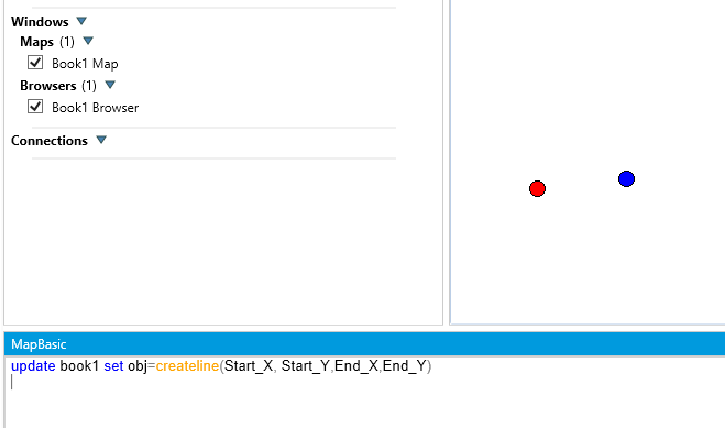 How To Create Lines From Pairs Of Xy Coordinates In Mapinfo Pro
