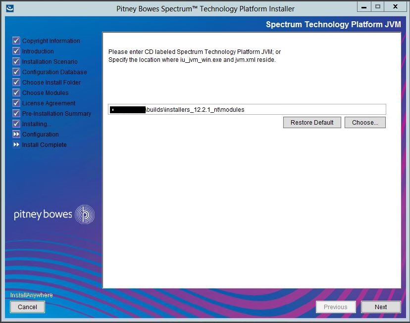 Installing Spectrum without downloading complete installer