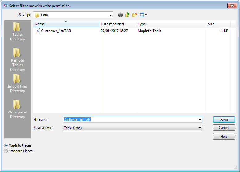 How To Open An Excel Or Text File For Editing In Mapinfo Pro