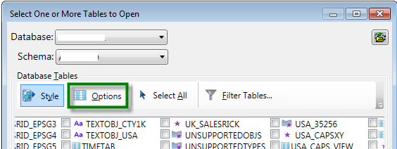 How To Display Specific Records In Mapinfo Pro While Accessing Dbms Tables