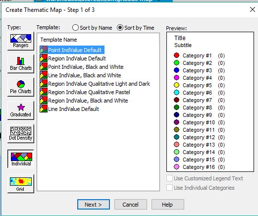 How to create a bi-variate thematic map in MapInfo Pro