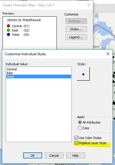 How to create a bi-variate thematic map in MapInfo Pro