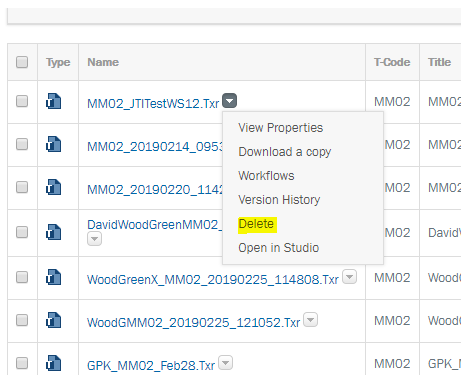 How can developers delete published scripts in Foundation?