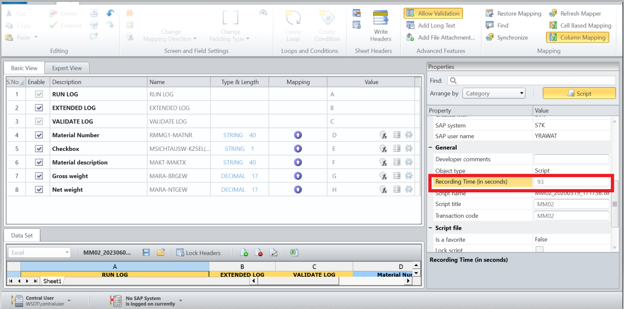 What is "TimeSaved" in the Transaction Usage Report in Connect Site.