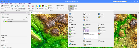 MapInfo Pro Advanced and Classified Raster Coverage