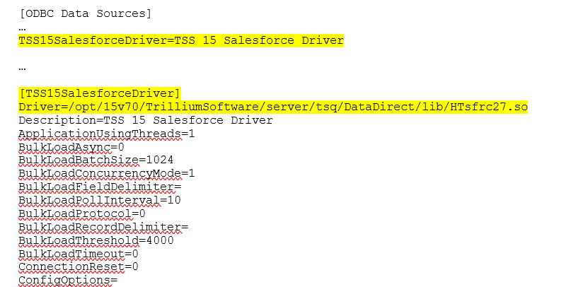 Trillium - Salesforce Connectivity for Linux