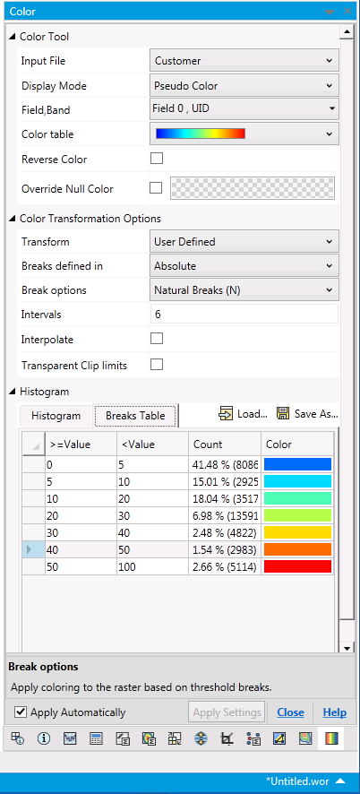 How To Round Numeric Values For Mrr Layers In Spectrum Spatial Analyst
