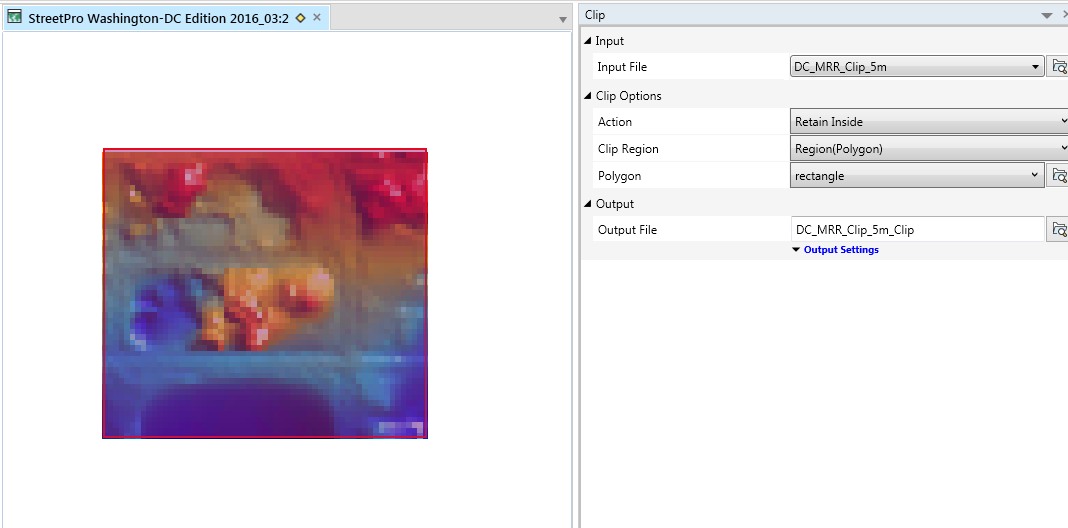 How to use the Clip tool for Raster images in MapInfo Pro