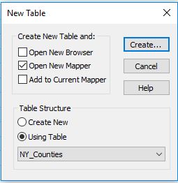 How to use the "Combine objects using column" function in MapInfo Pro