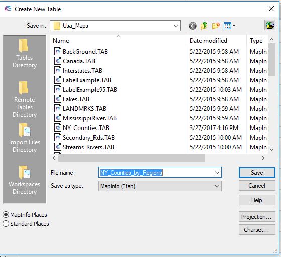 How to use the "Combine objects using column" function in MapInfo Pro